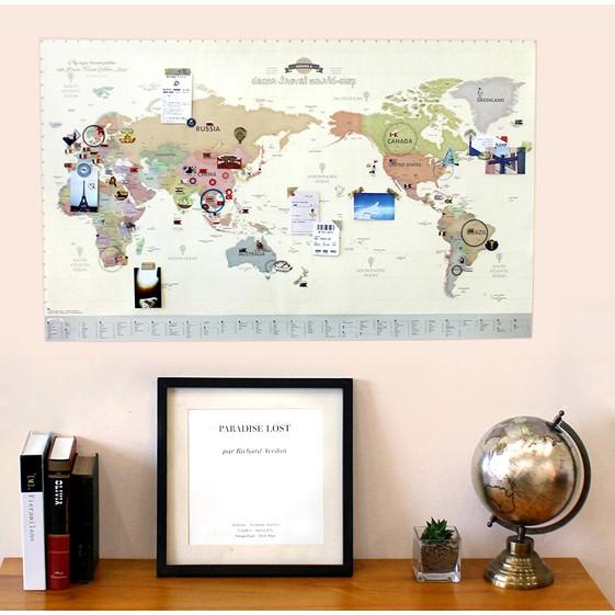 Decor Travel World Map | Lazada.co.th