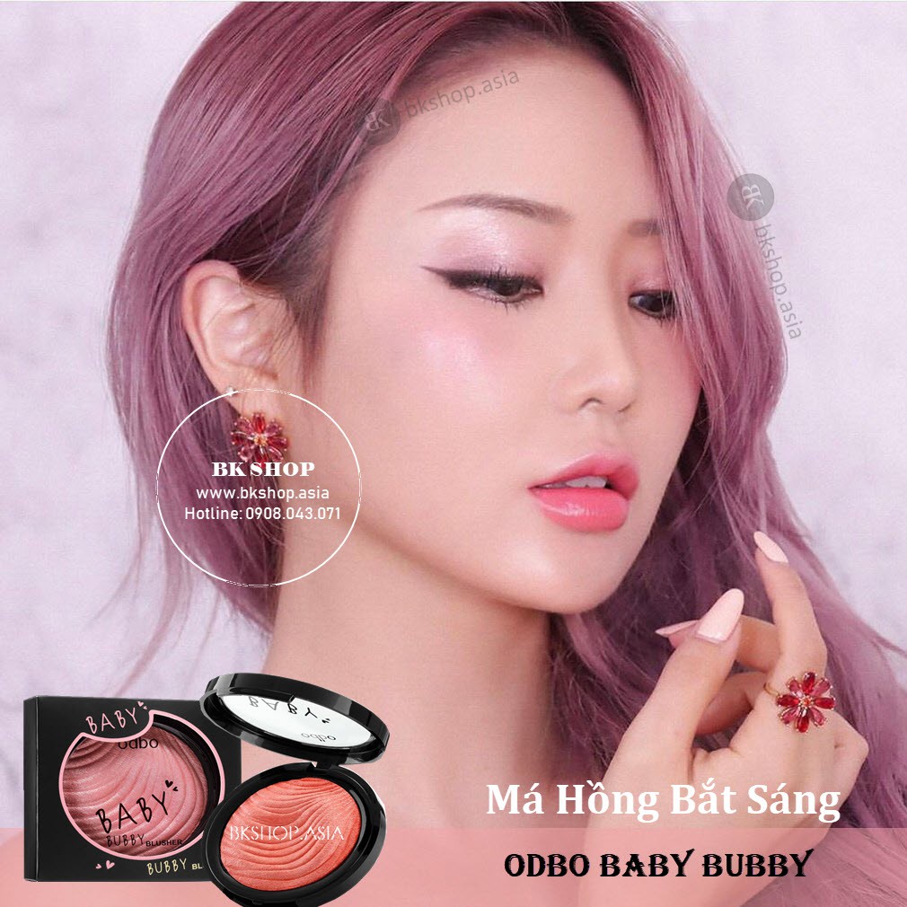 OD150 ODBO BABY BUBBY BLUSHERบลัชออนไล่เฉดสี เนื้อเนียนละเอียดเป็น ...