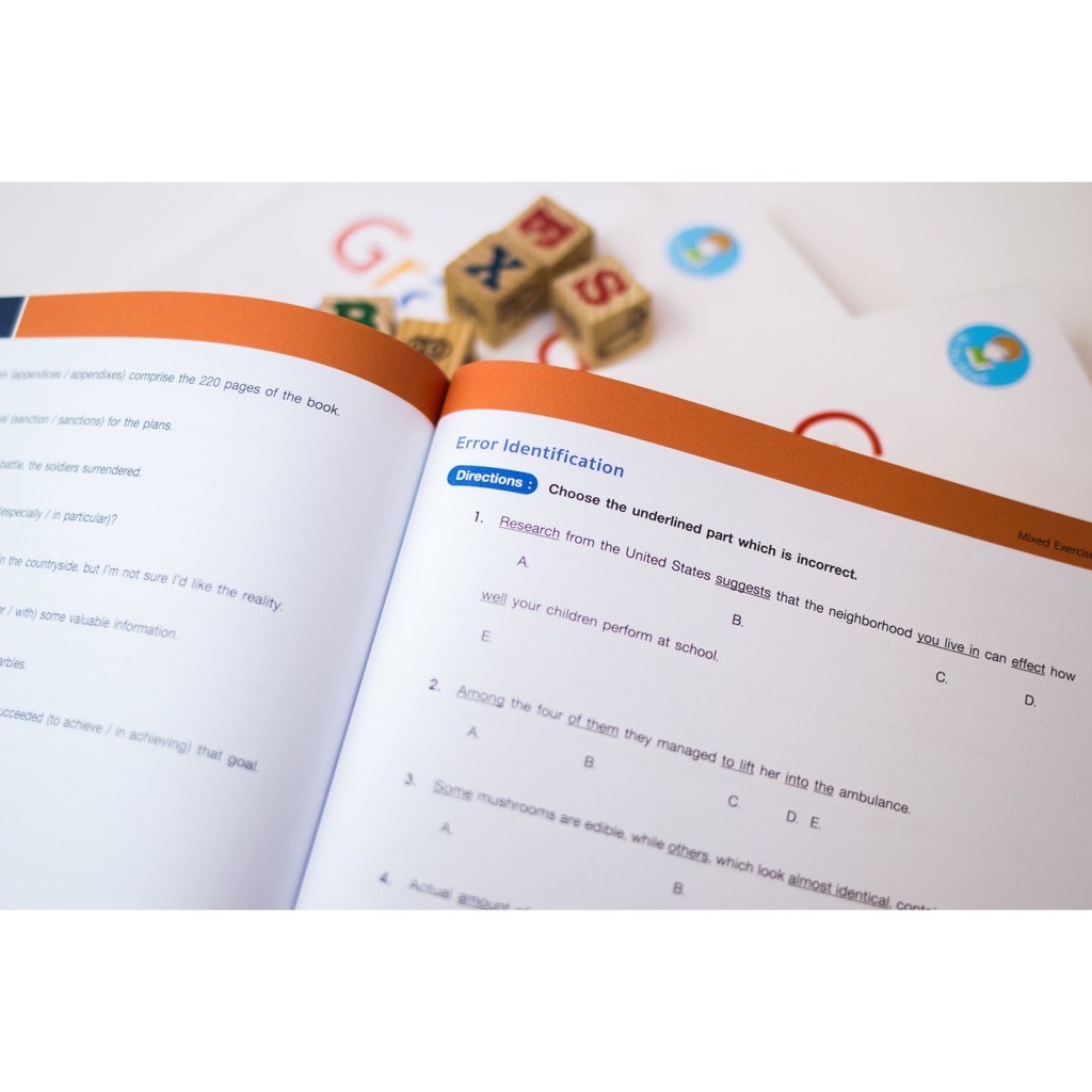 Grammar Genius สอบวัดระดับภาษาอังกฤษ TOEFL IELTS SAT GRE GMA - Read and ...