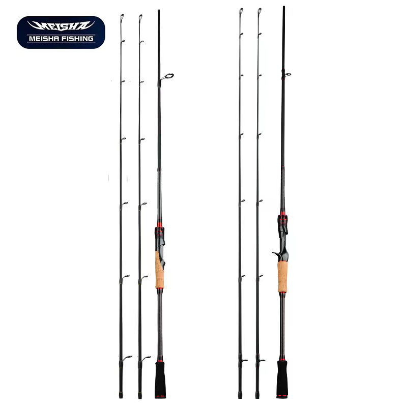 [พร้อมส่ง] คันเบ็ดGraphite Leader 7/8 ฟุต กราไฟท์แท้ คันเบส/สปิน 1 คัน ...