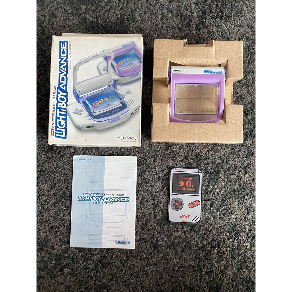 LIGHTBOY BOX ACCESSORIES FOR GAMEBOY ADVANCE / JAPAN - Retro Game Shop ...