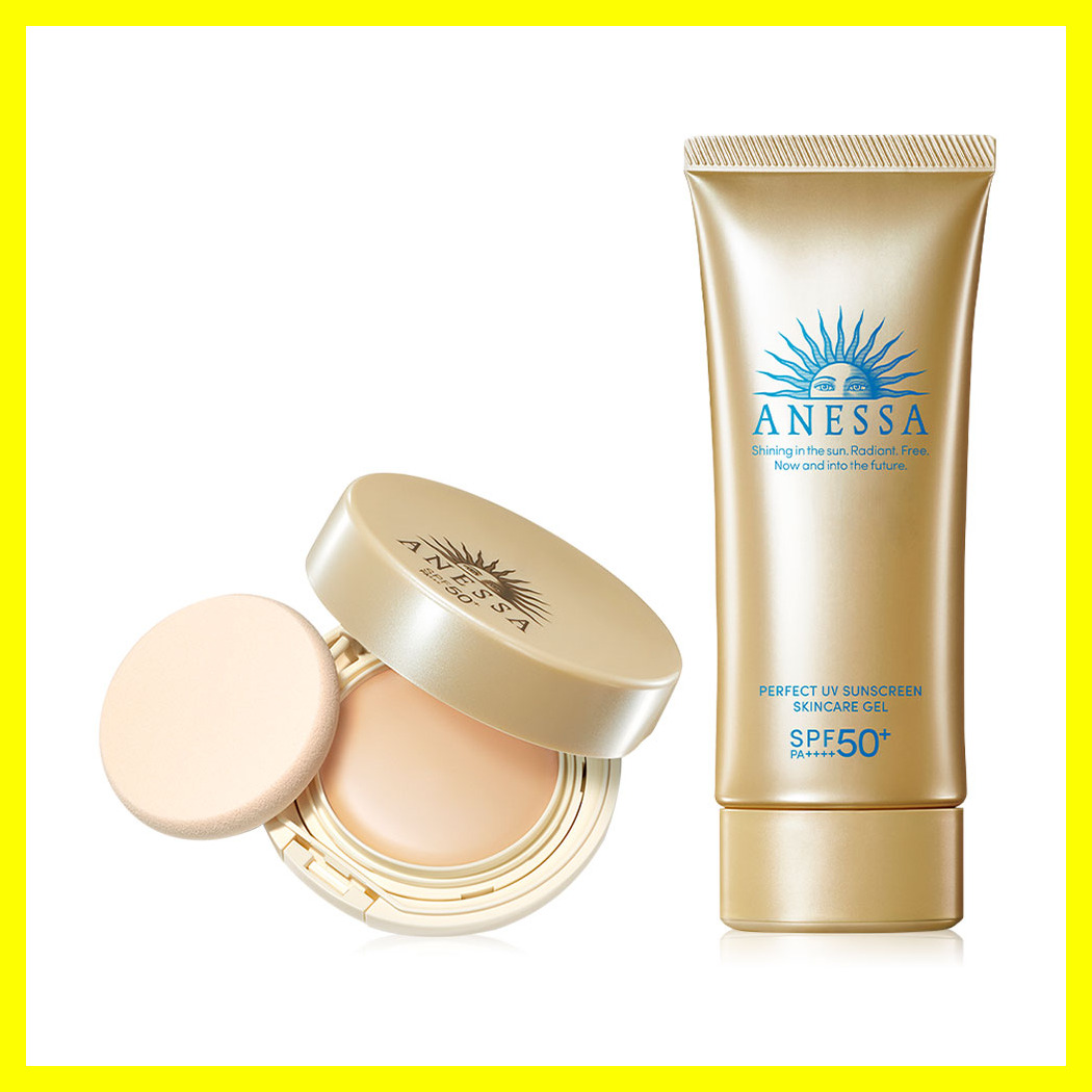 Anessa Perfect UV Sunscreen Skincare Gel N SPF50 PA 90g Free All in one ...