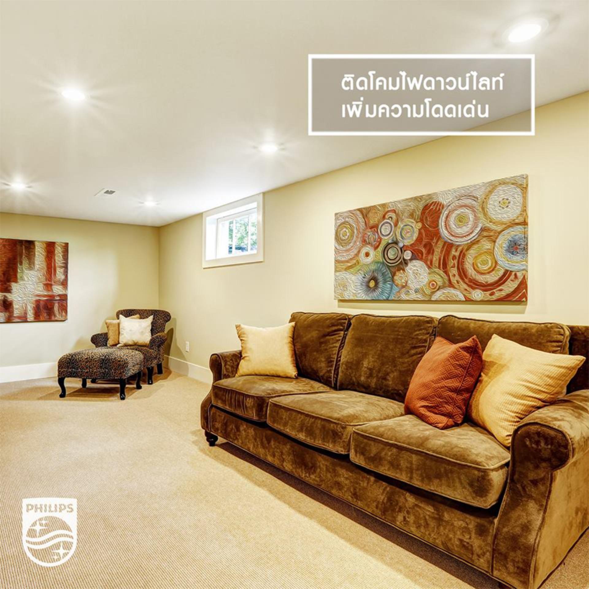 Philips โคมไฟดาวน์ไลท์ LED สำเร็จรูป รุ่น 59527 Marcasite ขนาด 5 นิ้ว ...