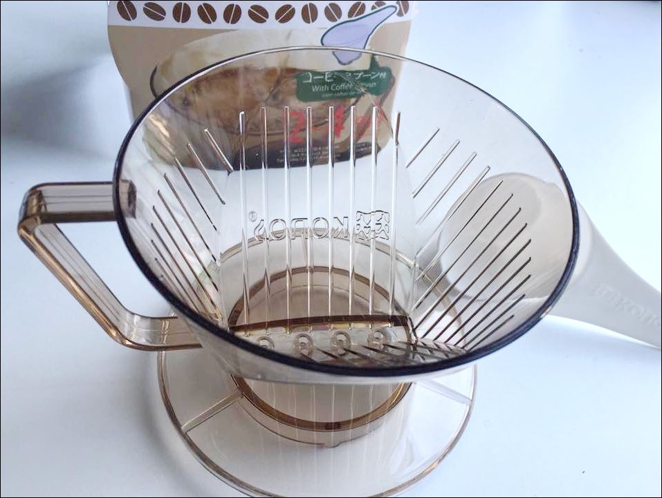 Dirpper Filter ถ้วยกรองกาแฟ สำหรับ 2-4 ถ้วย พร้อมซ้อนตวง (Mead in Japan ...