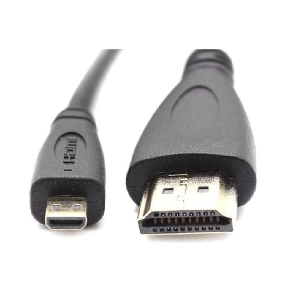 ความถี่คลื่นเสียน Micro HDMI to HDMI HD TV Video Out Cable 3m ...