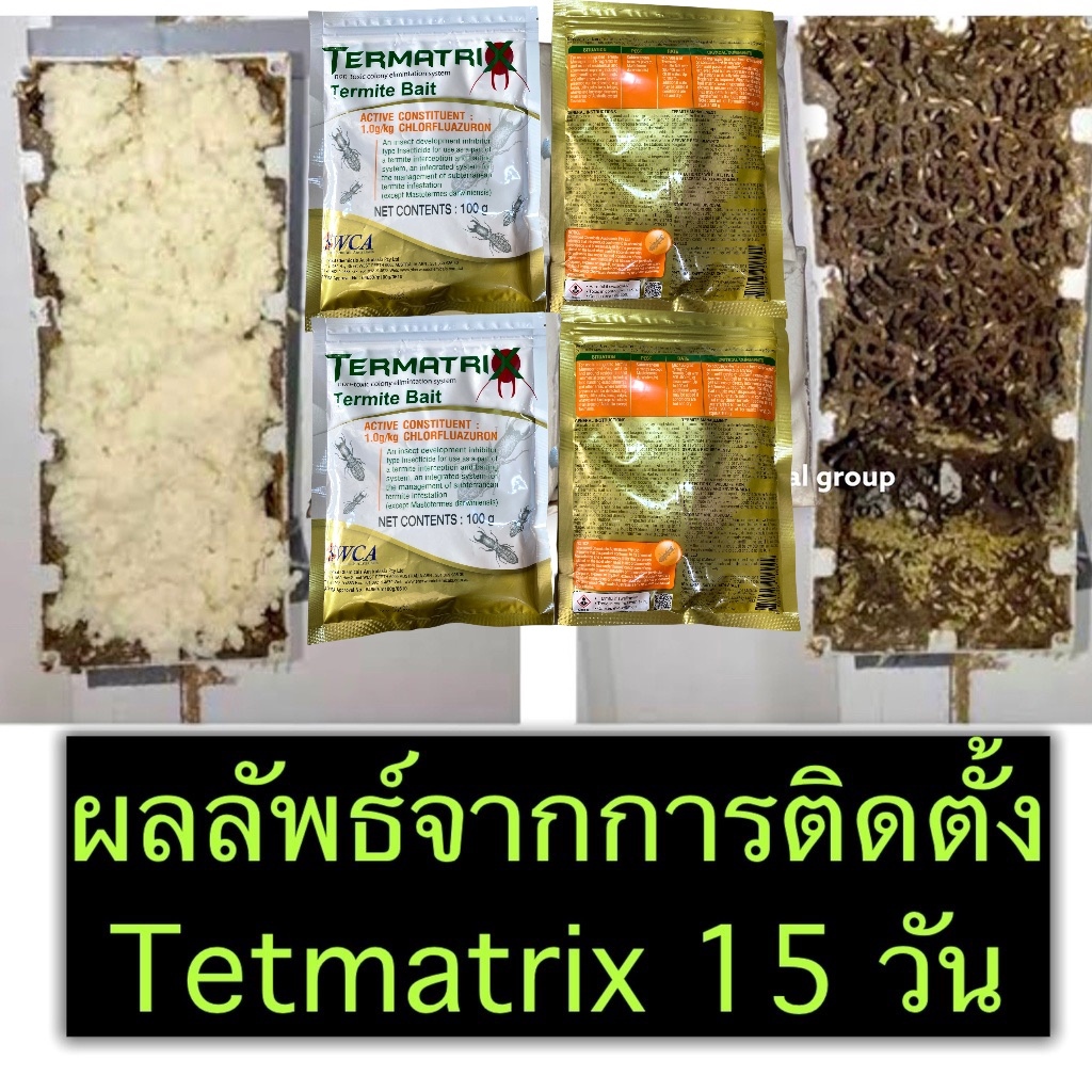 เหยื่อกำจัดปลวก Termatrix เหยื่อปลวก อาหารปลวก ฆ่าปลวก กำจัดปลวก ชุดเติม Refill - 225 Termite ...