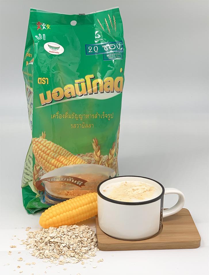 Moniegold มอนนิโกลด์ เครื่องดื่มธัญญาหารสำเร็จรูป รสวานิลลา (แพ๊คใหญ่ ...