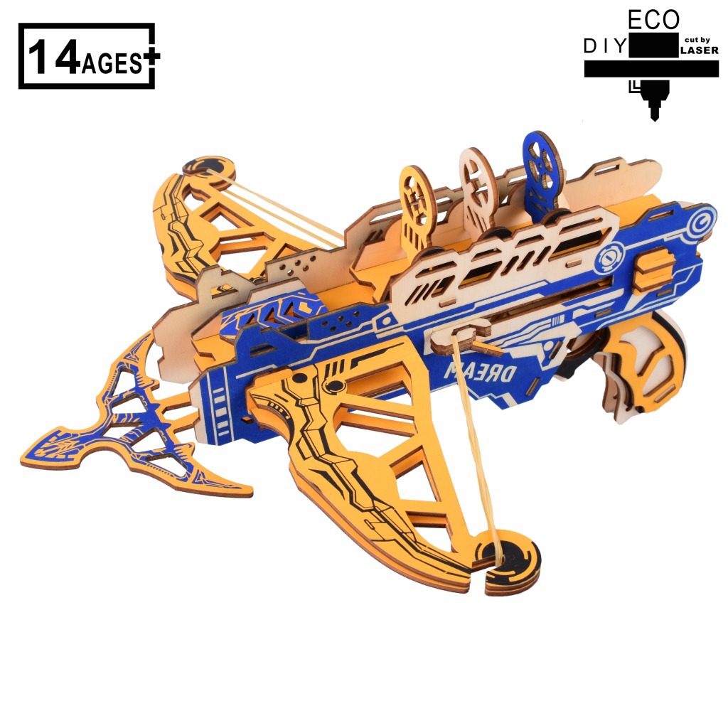 ‼️สต็อกไทย พร้อมส่ง‼️ จิ๊กซอว์ไม้ Modern 3D Wooden Puzzle - CROSSBOW ...