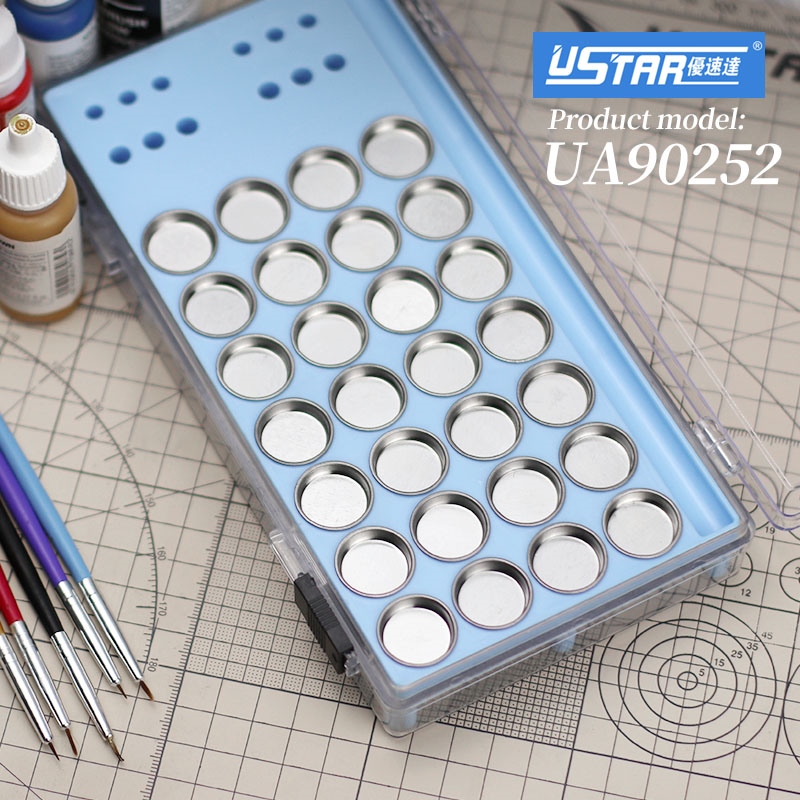 5D model ustar UA-90252 model hand-painted color palette face pen ...