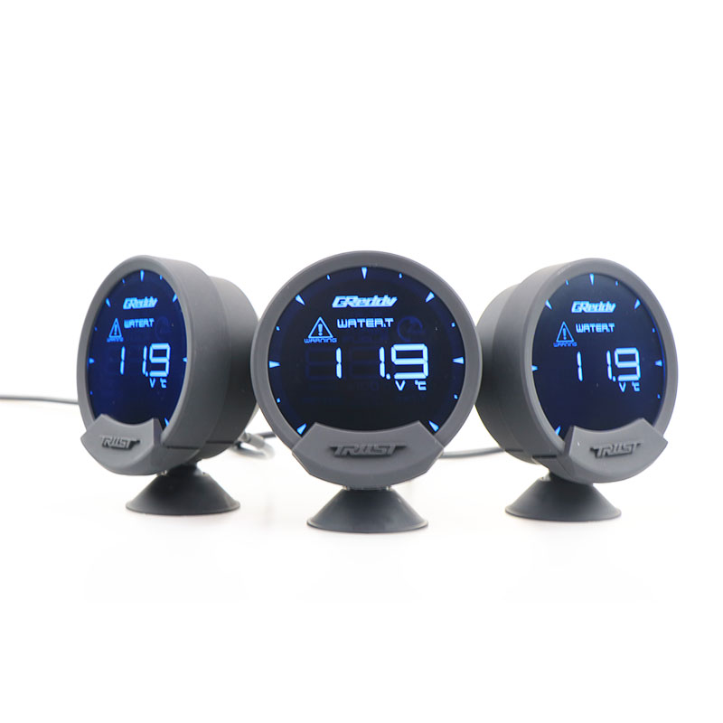 GReddi Sirius OBD2 Gauge LCD 74mm Turbo Speed Volts Water Oil Temp Fuel ...