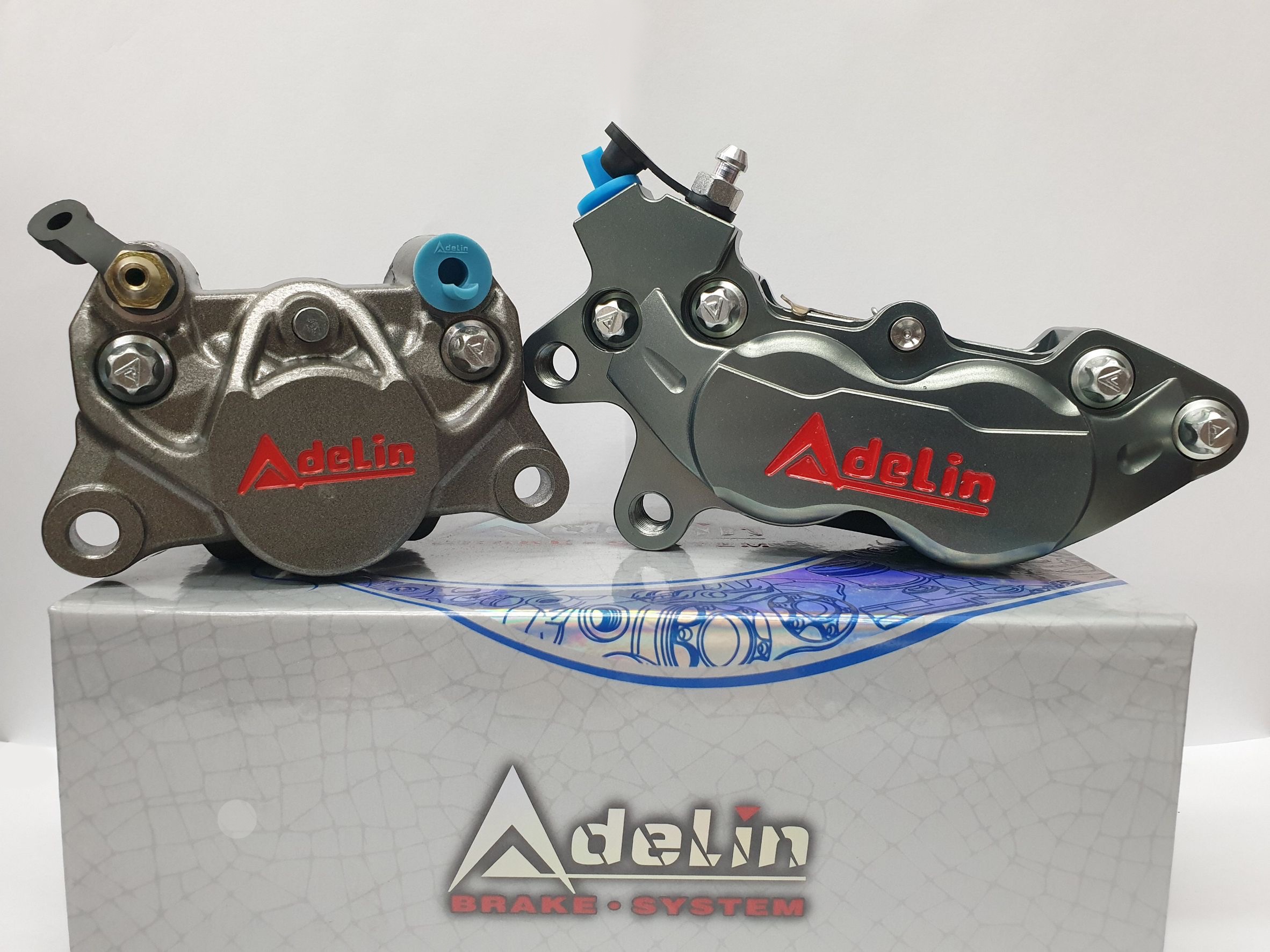 ปั้มผีเสื้อปักบน ADELIN แท้พร้อมขาจับโช๊คเดิมจานเดิม WAVE110i/125i - M.spares - ThaiPick