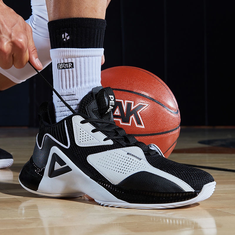Peak basketball shoes men fall new low help combat boots light net ...
