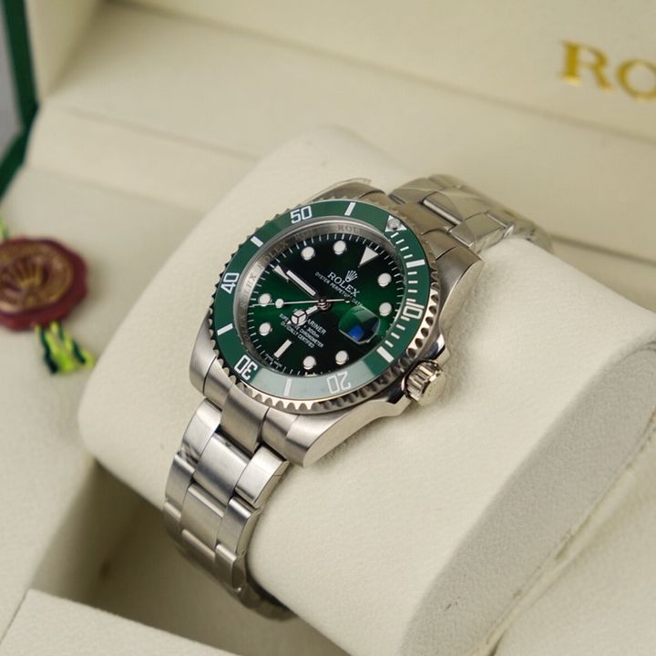 (ของแท้ 100) นาฬิกา ROLEX ˉ Submariner Type 2020 Greenwater Ghost Date ...
