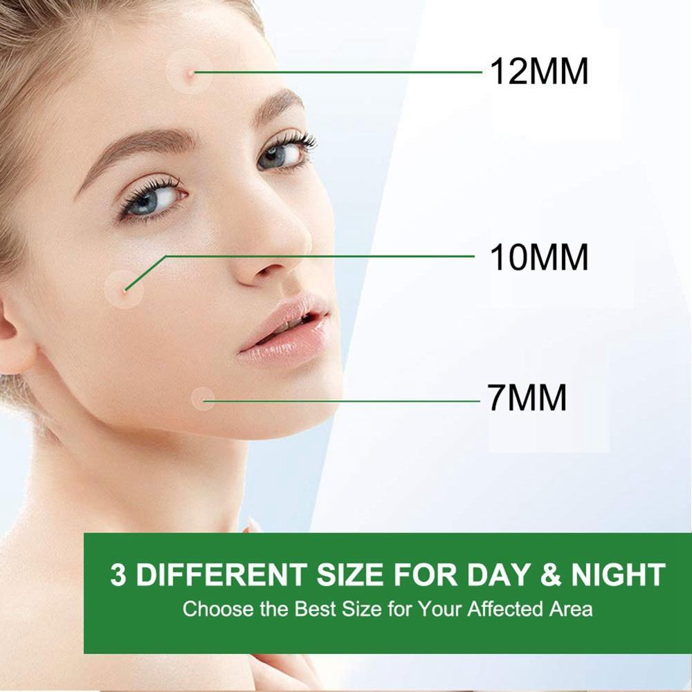 (แท้) Tea Tree Acne Pimple Patch Hydrocolloid Waterproof Clear Pimple ...