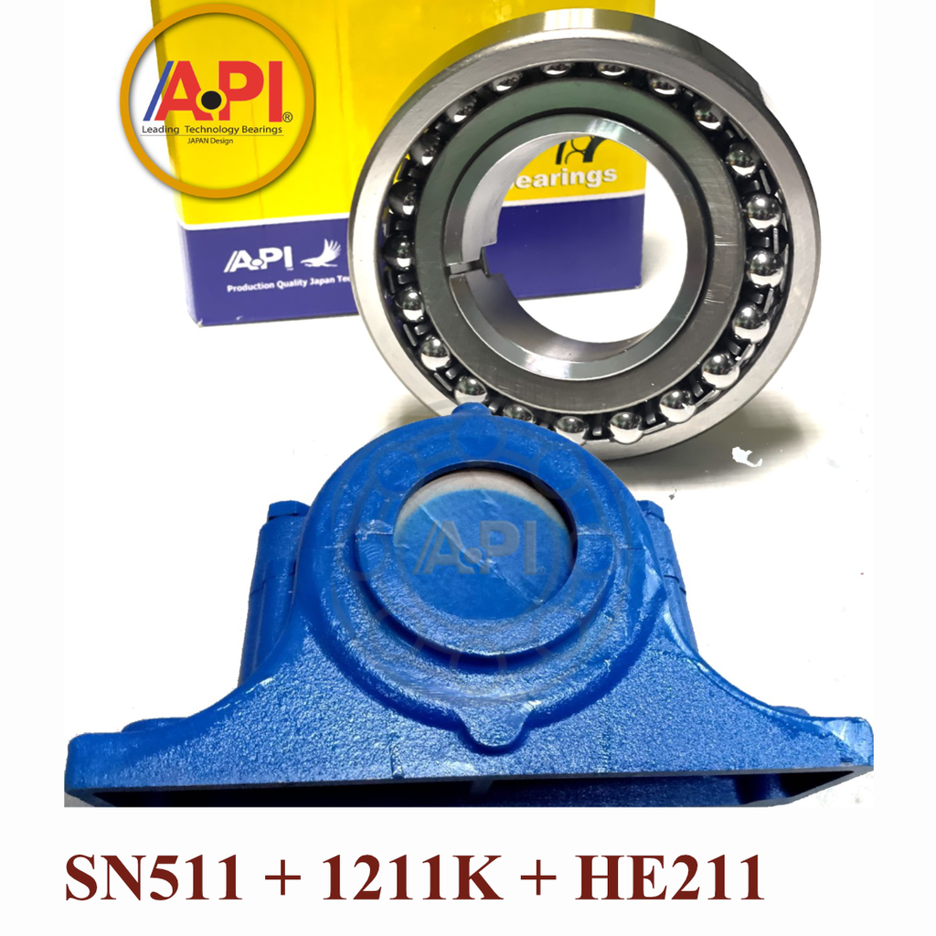 API Plammer block housing bearing เสื้อลูกปืน SN511 + 1211K + HE211 ...