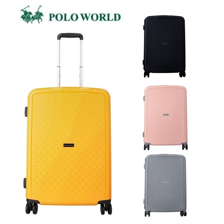 POLO WORLD PW417 TSA LOCK LUGGAGE 29 กระเป๋าเดินทางล้อลาก 4 ล้อคู่ ขนาด 29 นิ้ว - POLO WORLD ...