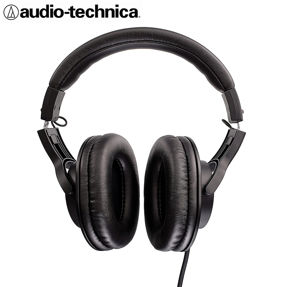 Audio-Technica ATH-M20X หูฟังมอนิเตอร์ ใช้งานในสตูดิโอ หูฟังทำเพลง-ตัดต่อ Studio Monitor ...