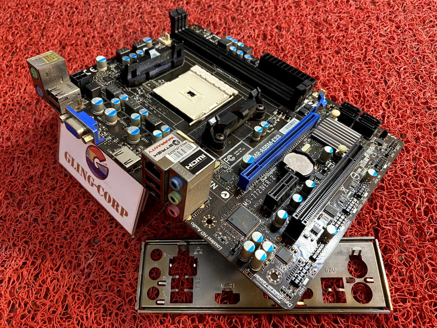 FM2 MB MSI RAM 2 SLOT mATX - หลายรุ่น A55M-E33 - Gling-Corporation ...