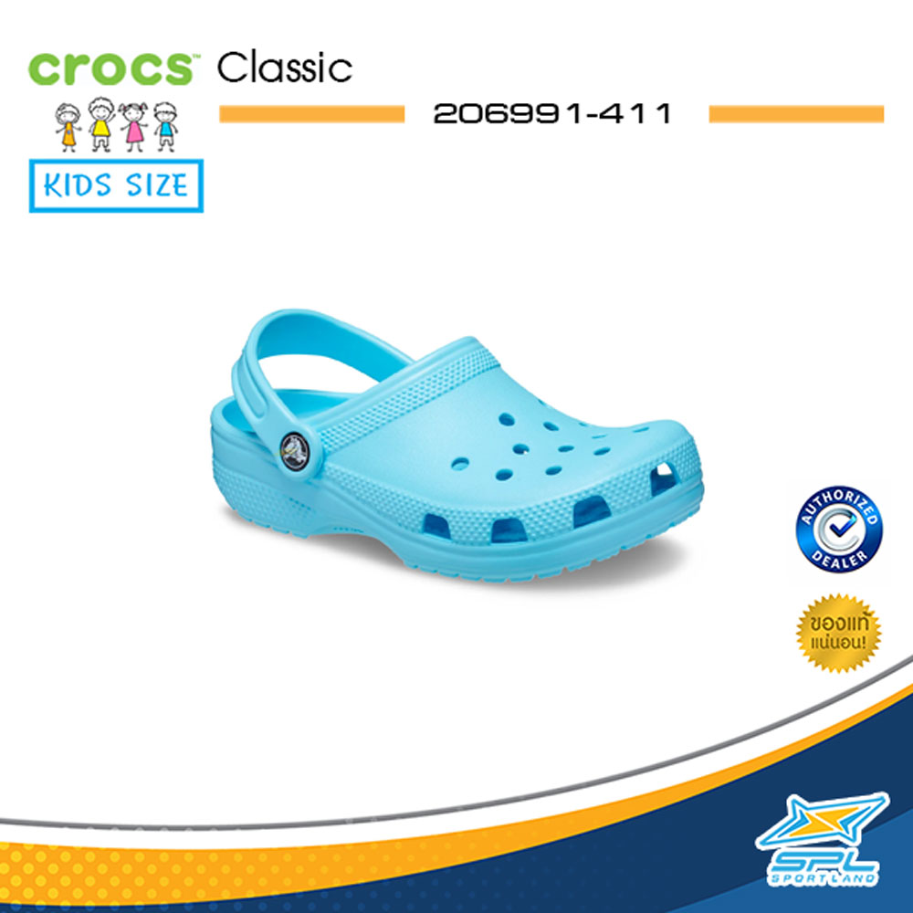 Crocs Collection รองเท้า รองเท้าแตะ Crocs I Classic Kid CSS Clog Arctic ...