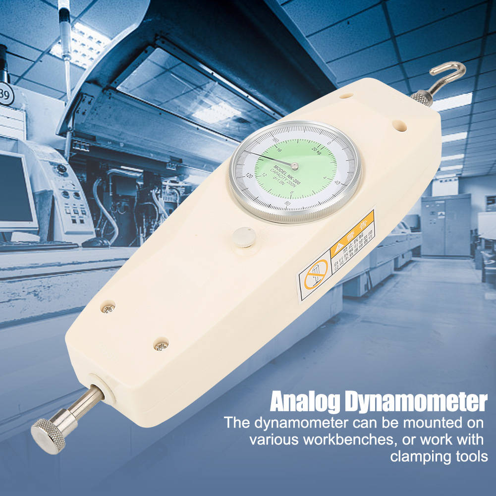 NK-200 200N Analog Dynamometer Force เครื่องมือวัด Push Pull Force ...