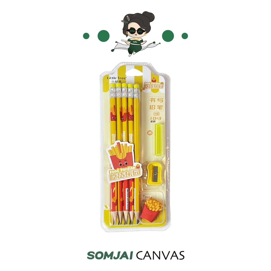 ชุดดินสอHB FAST FOOD LT MC111013-E | Lazada.co.th