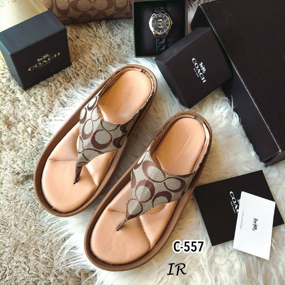 C557 รองเท้าพื้นสุขภาพโซฟา ซับในหนังพื้นนื่ม - Fashion_by_nong - ThaiPick