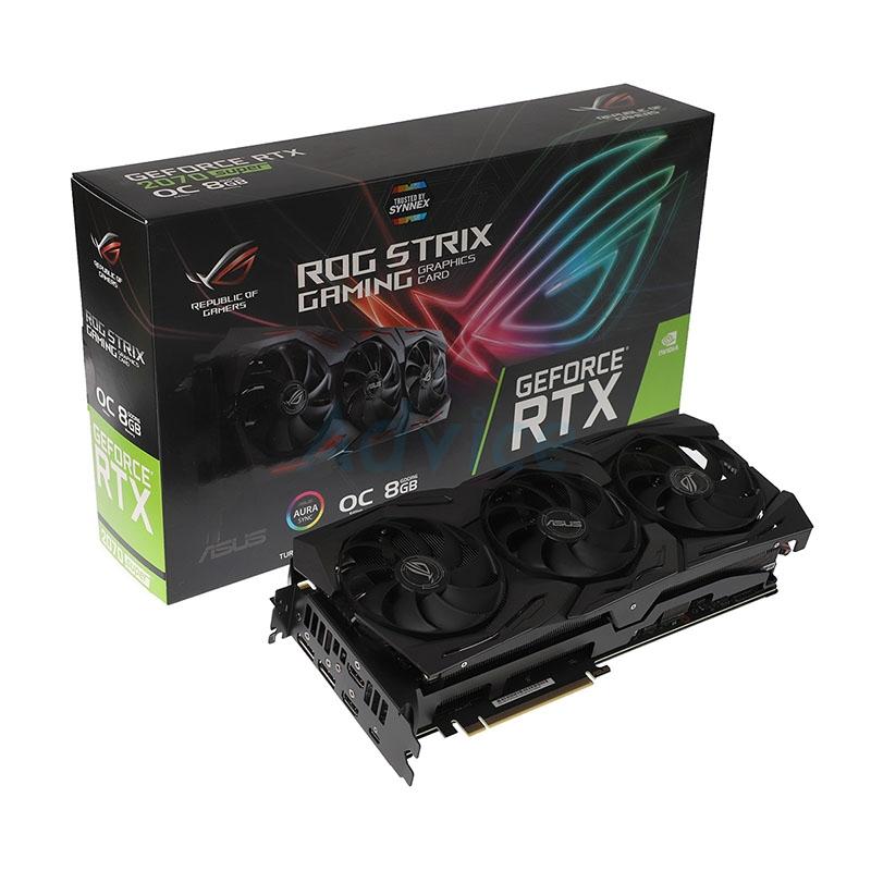 8GB GDDR6 AMD RX5700XT ASUS ROG STRIX O8G GAMING (( Graphic Cards ...