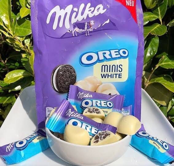 Milka Oreo Minis ช็อคโกแลตเคลือบไส้ครีมโอรีโอ้ - What the chocolate ...