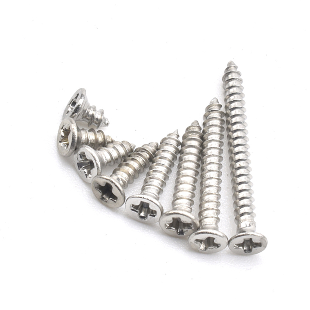 800PCSBox M2 Cross Recessed Countersunk Flat Head Self-tapping Screw ...