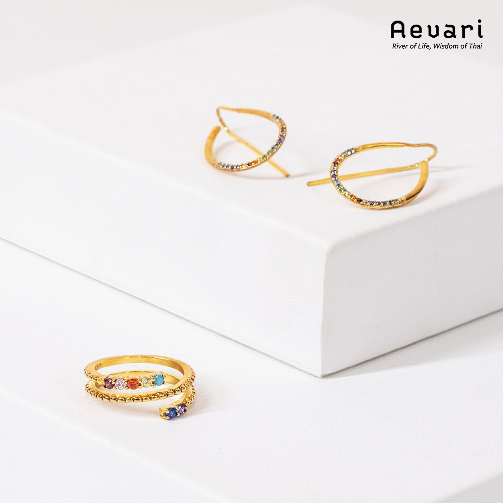 Aevari Harmonious Spectrum Ring - Aevari - ThaiPick