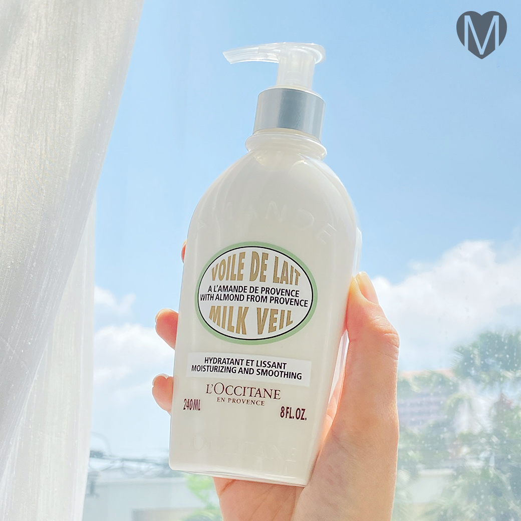 Loccitane Voile De Lait Milk Veil Moisturizing and Smoothing 240ml ล็อก ...