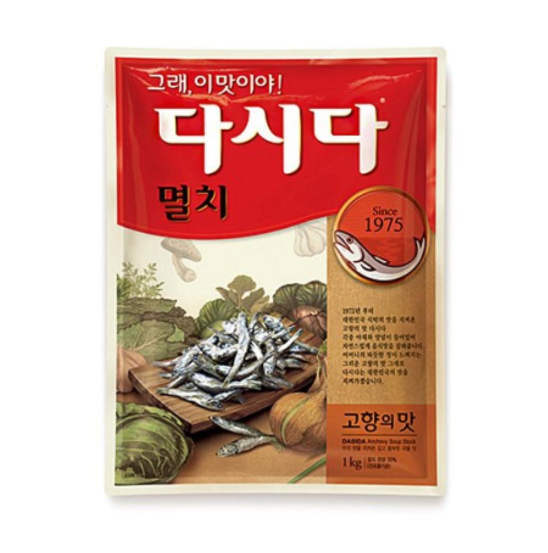 Original 다시다멸치 DASIDA Anchovy Soup Stock (ผงปรุงรสสูตรปลาแอนโชวี่) 1kg ...