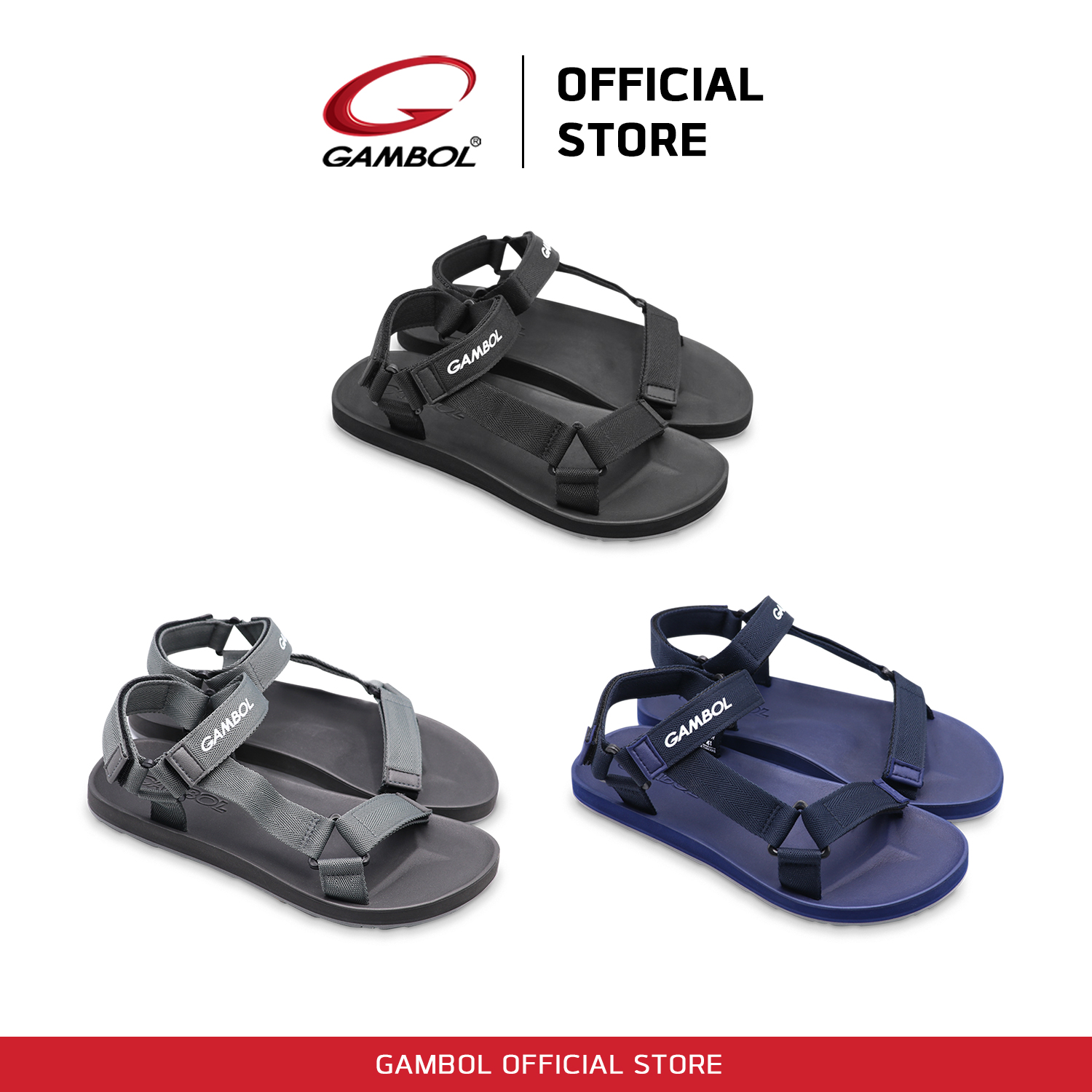 Gambol mens sandals gm15017 size 40-44 - GAMBOL - ThaiPick