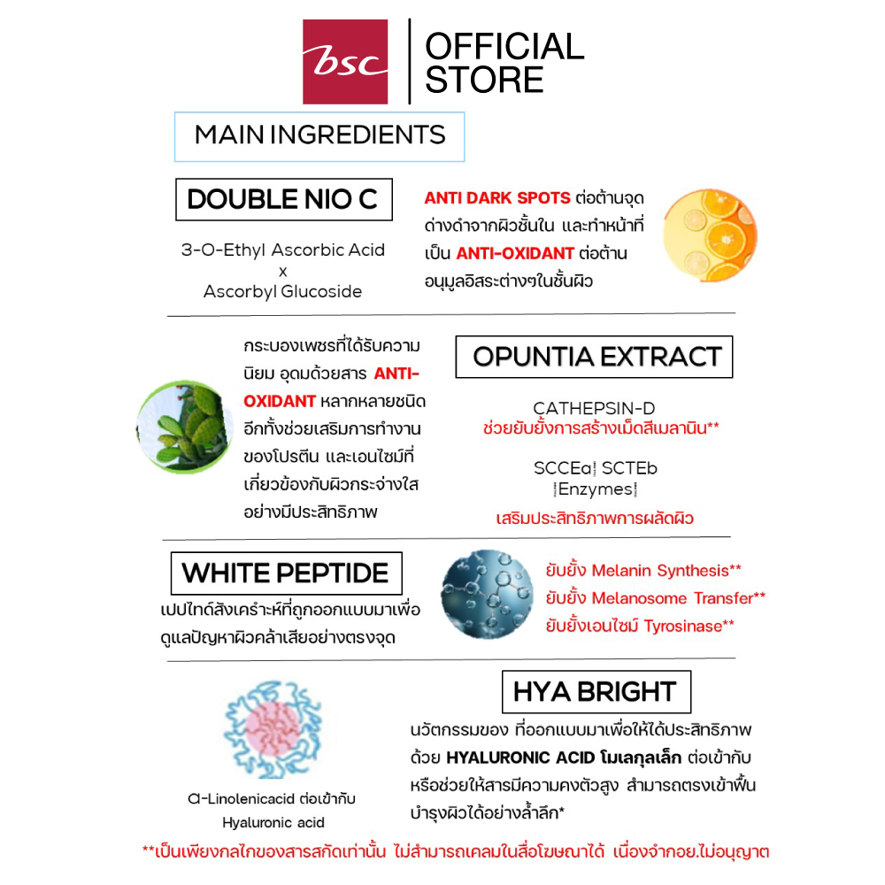SET 2 ชิ้น BSC EXPERT WHITE OVERNIGHT CREAM บีเอสซี เอ็กซ์เปิร์ท ไวท์ ...