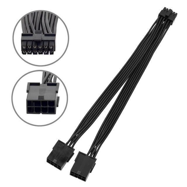 Mini 12Pin to Dual 8Pin PCIE GPU Power Adapter Cable for Nvidia RTX ...