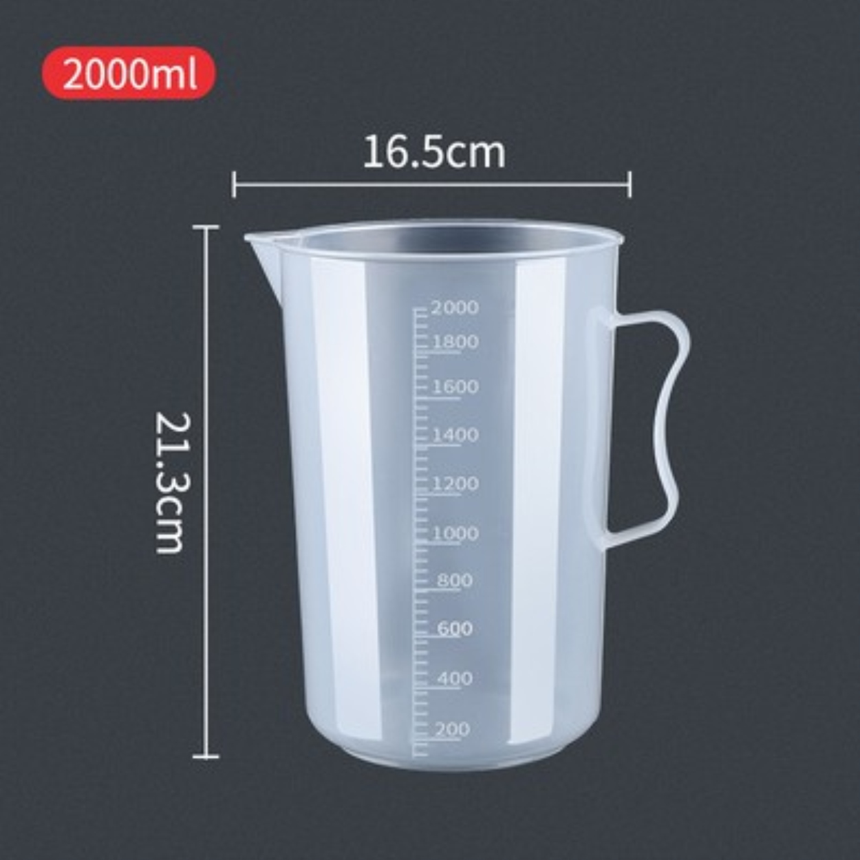 ถ้วยตวงพลาสติกใส Size ใหญ่ ขนาด 10002000 ML และ 5000 ML - cvhyushop ...