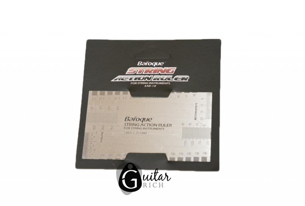 ไม้บรรทัด Setup กีต้าร์ Baroque / String Action Ruler - Guitar-Rich ...