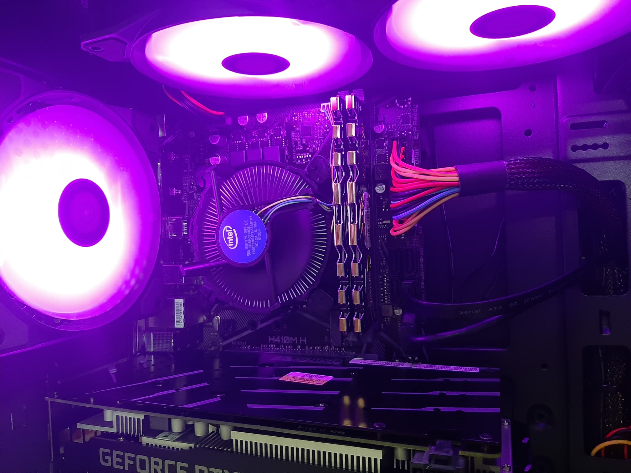 คอมชุด Ryzen5 2600 A320m RTX 2060 Ram 16GB bus2666 SSD 240GB Power 600w ...