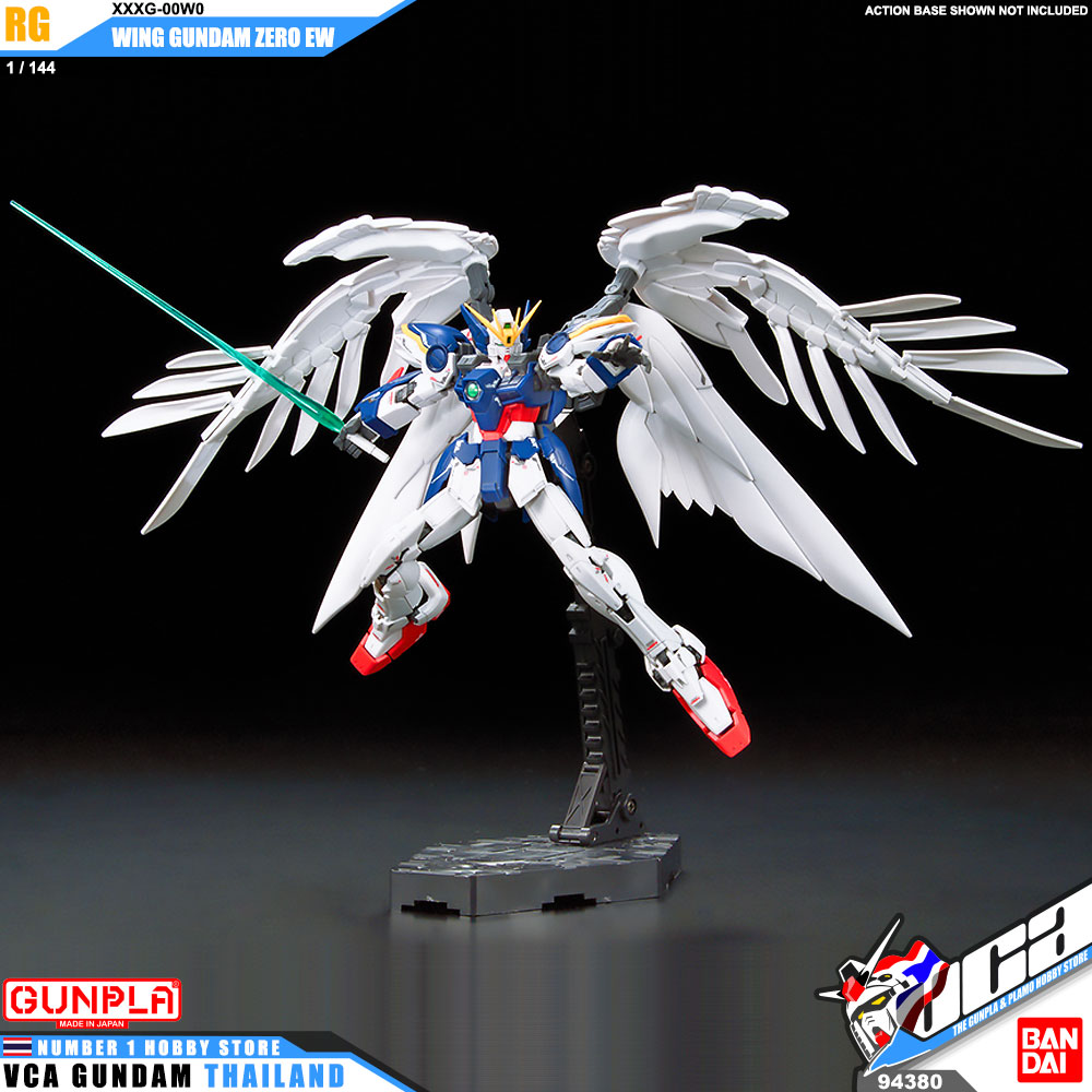 BANDAI GUNPLA REAL GRADE RG 1/144 WING GUNDAM ZERO EW โมเดล กันดั้ม กัน ...