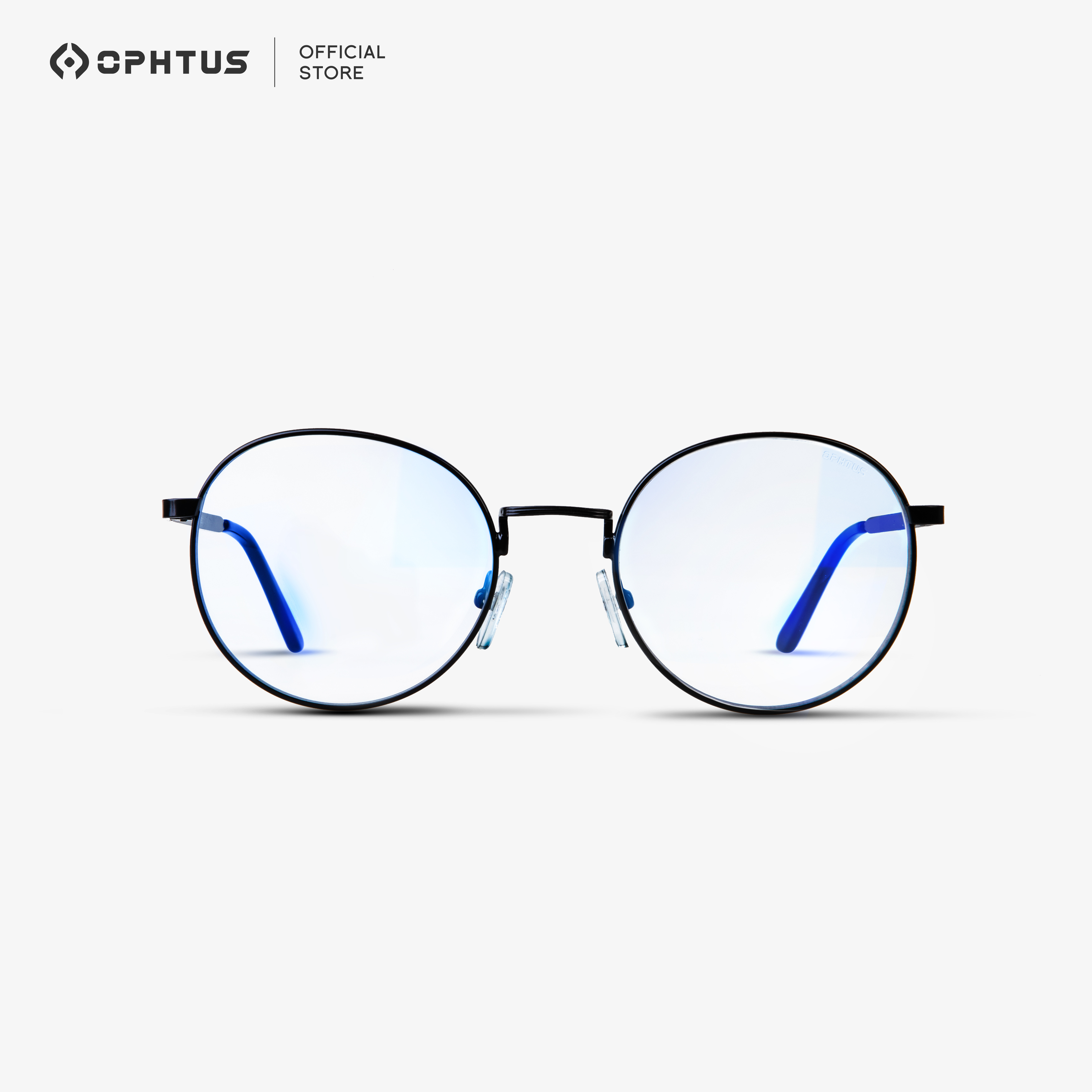 OPHTUS แว่นกรองแสงสำหรับเกมเมอร์ รุ่น Hover สี Gunmetal-Blue เลนส์ ...