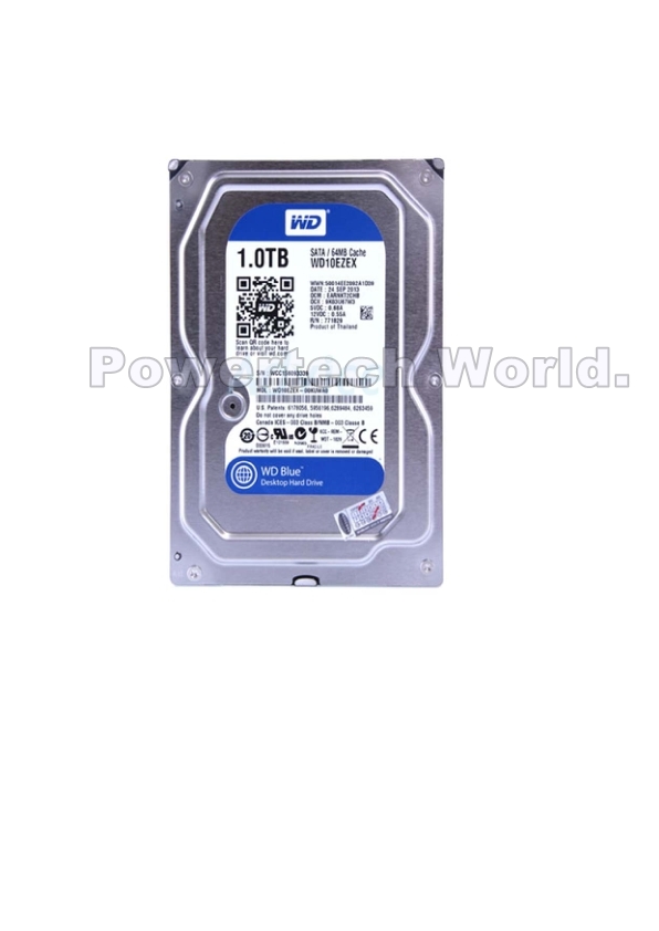 1 TB HDD WD Blue (7200RPM, 64MB, SATA-3, WD10EZEX) - Powertech World ...