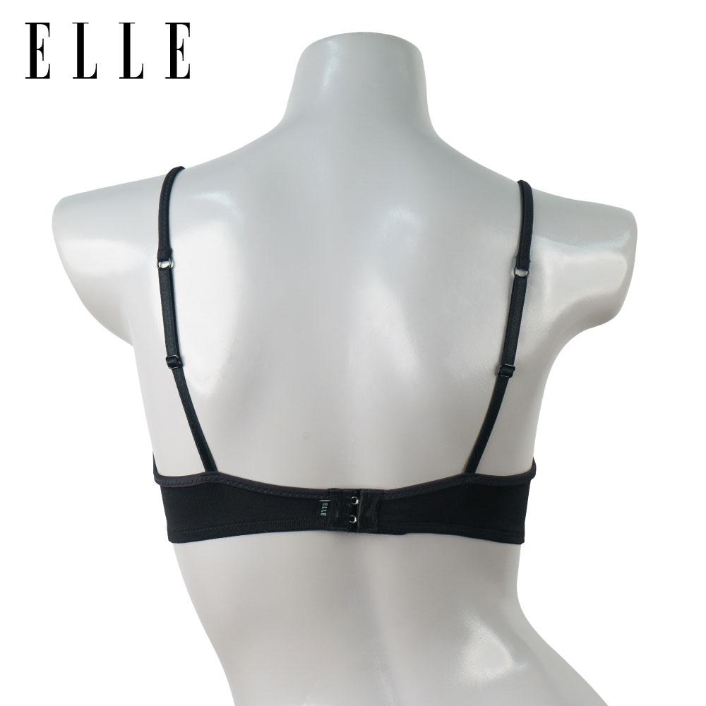 ยกทรง แบรนด์ ELLE ของแท้ พร้อมส่ง บราไร้โครง LB1704 ผ้าไมโคร เต้าฟองปั้ม MOLD ตะขอหลัง - RIKA ...