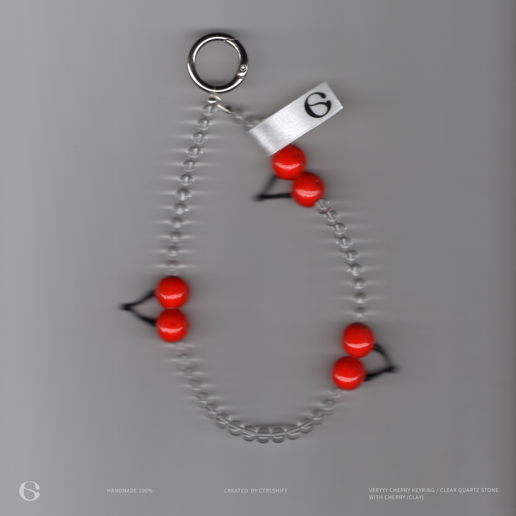 ctrlshift - Veryyy cherry keyring (พร้อมส่ง) - Ctrlshift - ThaiPick