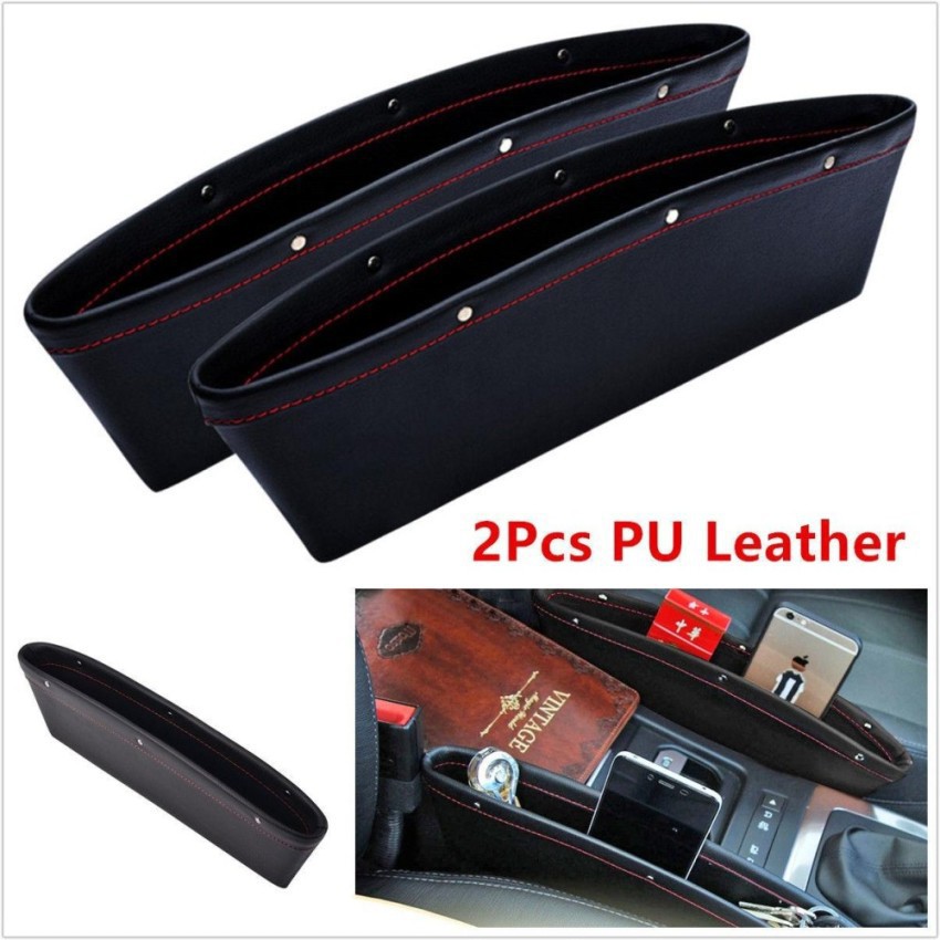 พรีเมียม ที่ใส่ของข้างเบาะรถยนต์ แบบหนัง ที่จัดระเบียบในรถ Premium ...