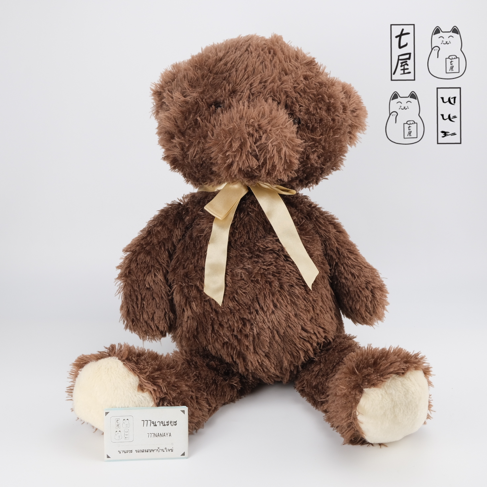 [ใหม่故事版หมี] TeddyTales Lina หมีงานฝีมือ Teddy Bear คู่รักเพื่อนสนิท ...