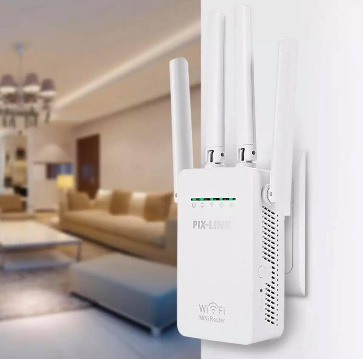 PIXLINK LV-WR09 บ้าน Mini AC 1200M bps Wireless WiFi Router ช่วงสัญญาณ ...