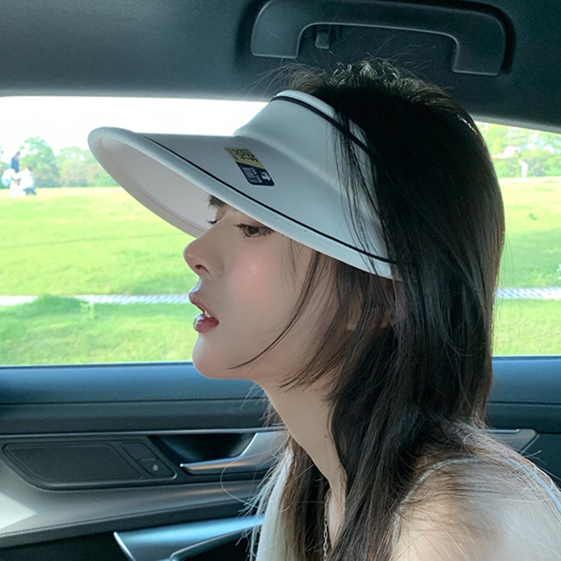 Summer Empty Top Hat Anti Uv Breathable Sport Sun Hats For Women Golf ...