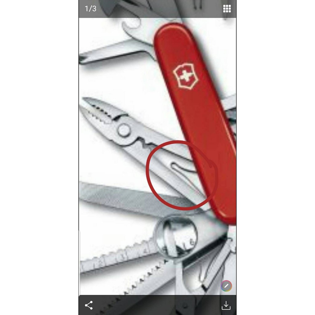 [GENUINE] Victorinox Swiss Army Replacement Scissor Spring For 91,111mm ...