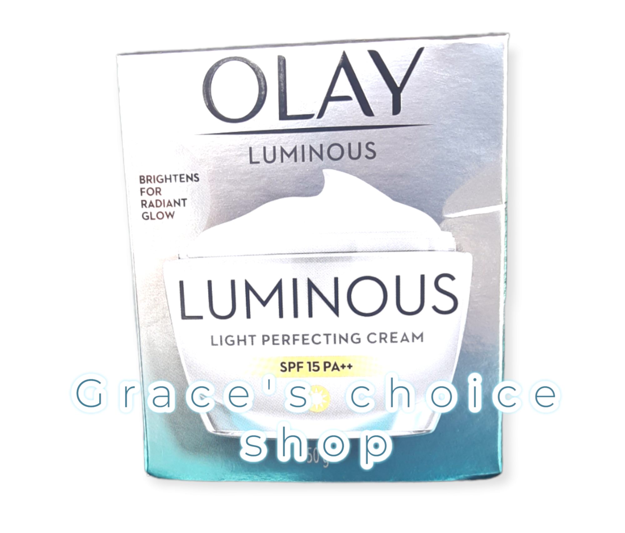 Olay Luminous Light Perfecting Cream SPF15 PA++ 50g โอเลย์ ลูมินัส ไลท์ ...