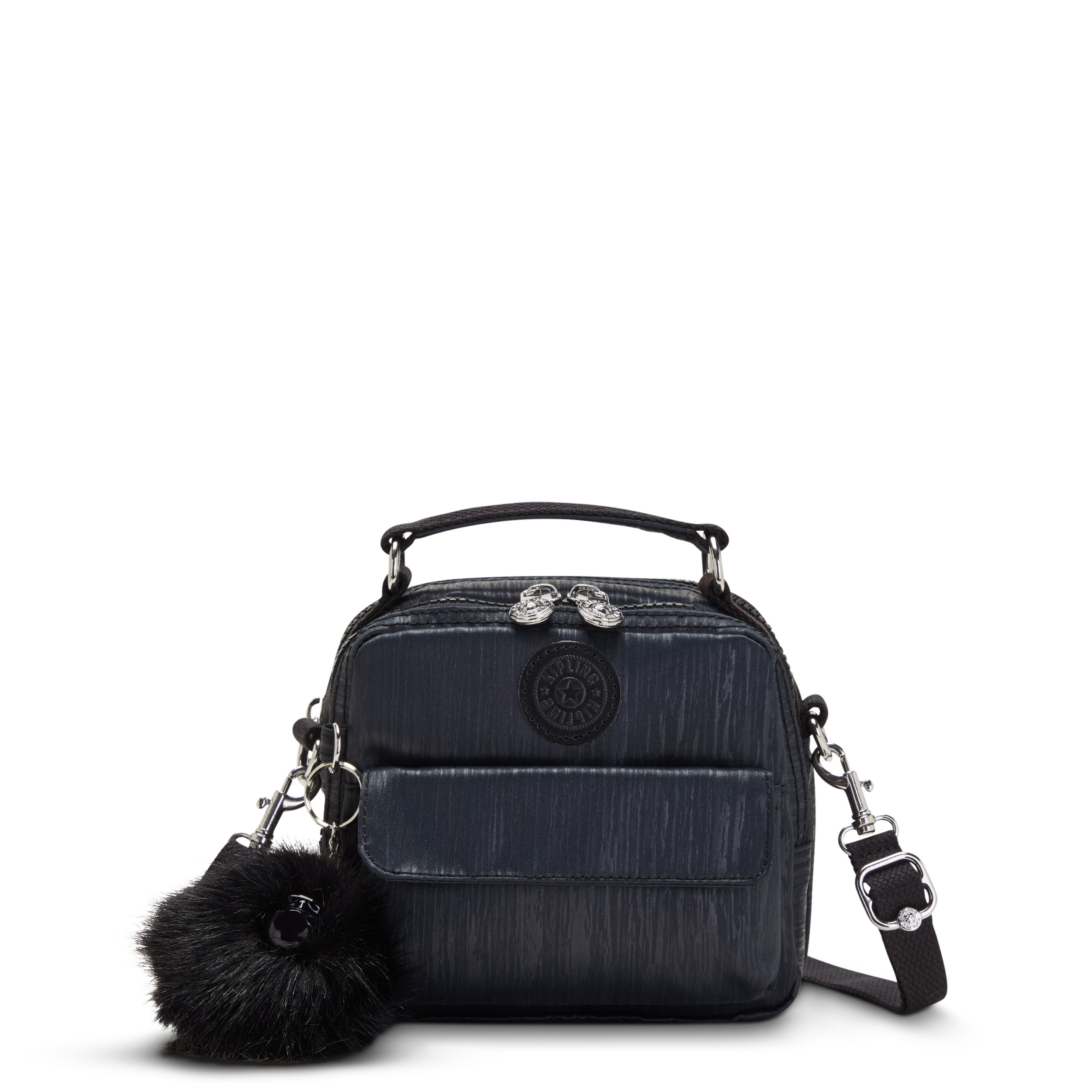 กระเป๋า KIPLING รุ่น PUCK สี Sparkling Slate | Lazada.co.th